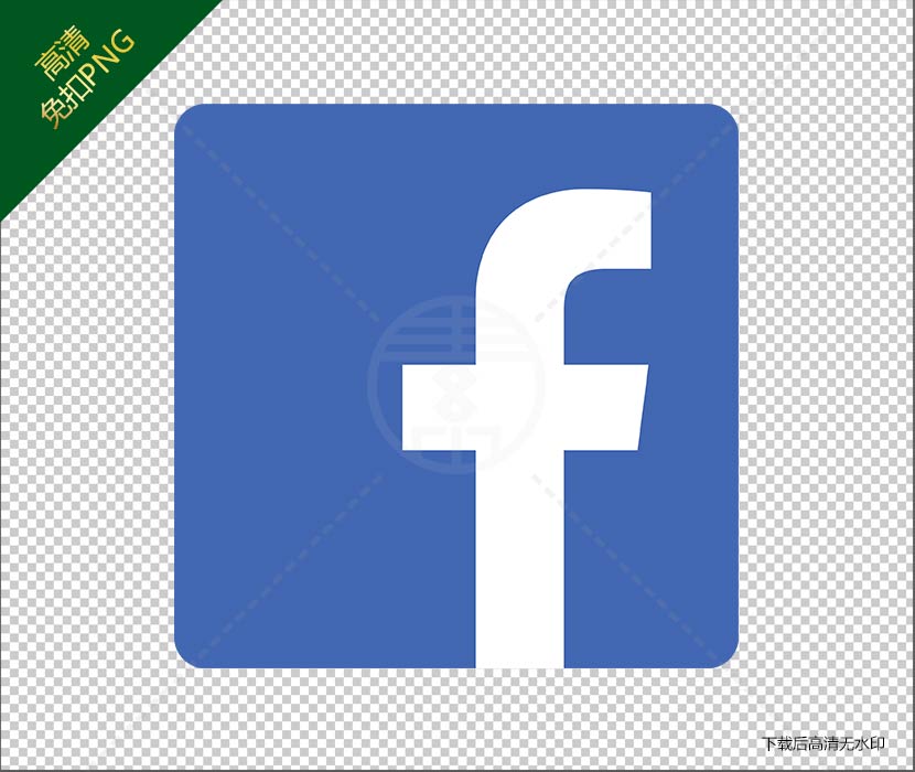 facebook-LOGO图标_免抠PNG_素材魔盒网—免费素材下载
